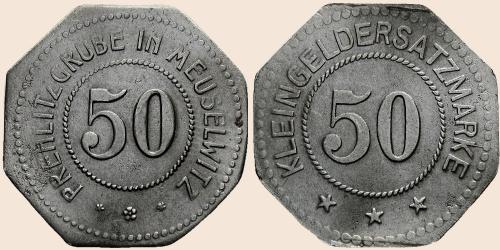 Münzkatalog-Online - Meuselwitz, Prehlitzgrube, Wertmarke, 50